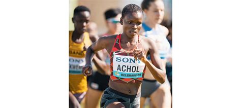 Worlds Second Fastest 10k Woman Runner Emmaculate Anyango Achol To