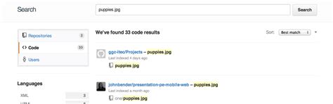 Sorting Through Search Results The Github Blog