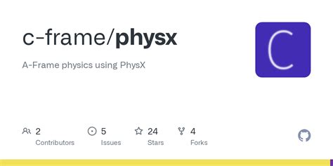 Github C Framephysx A Frame Physics Using Physx