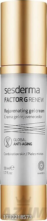 Sesderma Крем-гель омолаживающий Factor G Renew Gel Cream 50мл купить ...