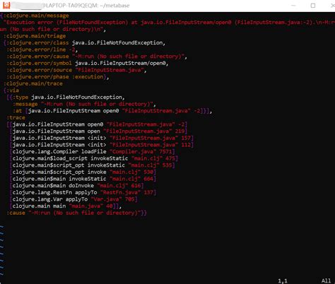 Run Clojure Mrun On · Issue 29712 · Metabasemetabase · Github