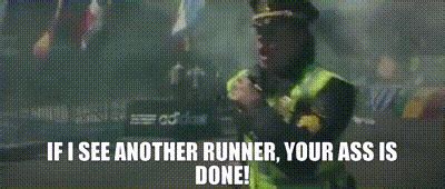 Yarn If I See Another Runner Your Ass Is Done Patriots Day 2016
