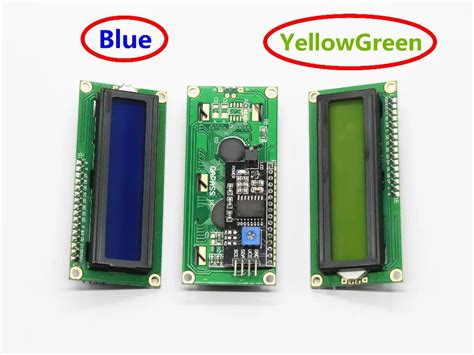 Lcd1602i2c Lcd 1602 Module Bluegreen Screen Pcf8574 Iici2c Lcd1602