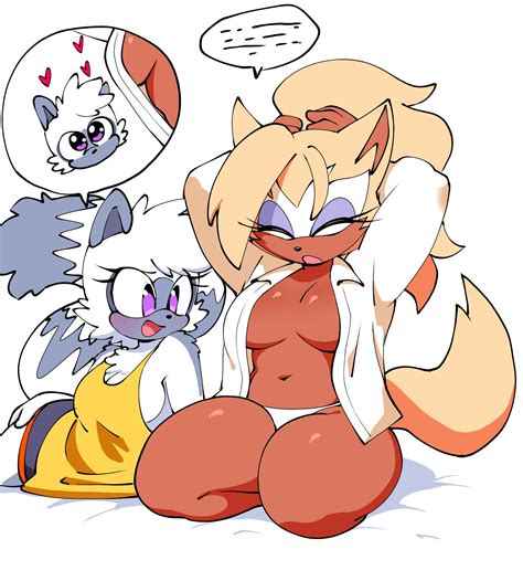 Quaverdraws Tangle The Lemur Whisper The Wolf Sonic Series Sonic The Hedgehog Idw