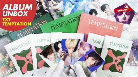 포토카드완성 투모로우바이투게더 이름의 장 Txt Temptation 투바투 템테이션 Lullaby 언박싱 Soop Vod