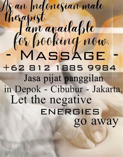 Pijat pria panggilan - Massage (Depok - Bogor - Jakarta) 🇮🇩. (@pijat_pria_massage) on Threads