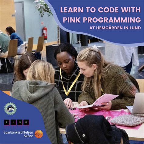 Learn To Code With Pink Programming Lund City