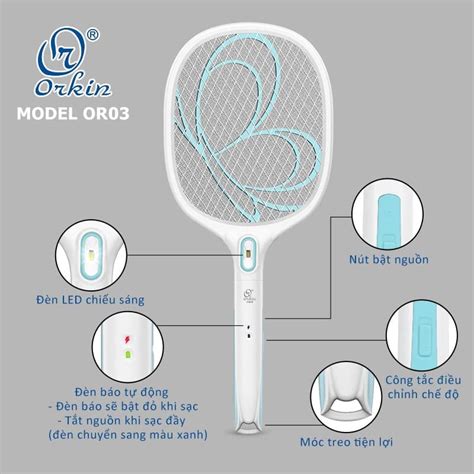 Vợt Muỗi Orkin Or03 Orkin Việt Nam