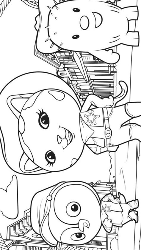 Sheriff Callie Colouring Pages