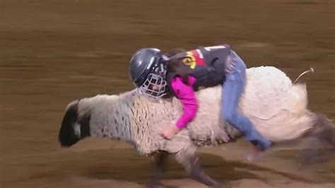Mutton Bustin At The San Antonio Stock Show And Rodeo Day Four