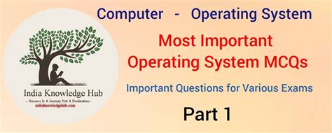 Most Important Operating System MCQs Part 1
