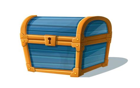 Cartoon Treasure Chest Vector Art Icons And Graphics For Free Download