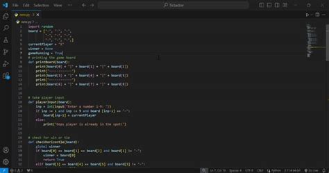 [video] md sulman on linkedin pythondevelopment internship tiktactoegame codingjourney