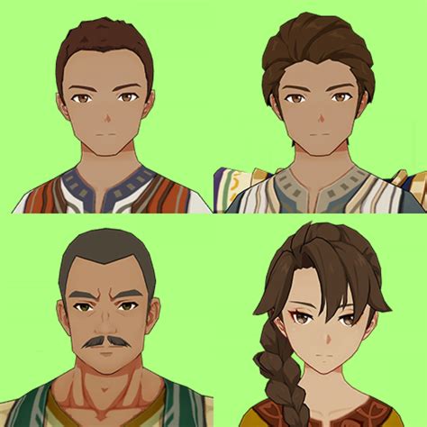 Genshin Impact Asia G3 🌿 Tanned Skin Sumeru Npc 🌿