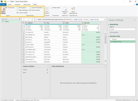 How To Identify Replace Or Remove Errors In Excel Power Query