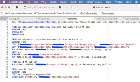 Core On Docker Cannot Access Index Html Or Swagger V1