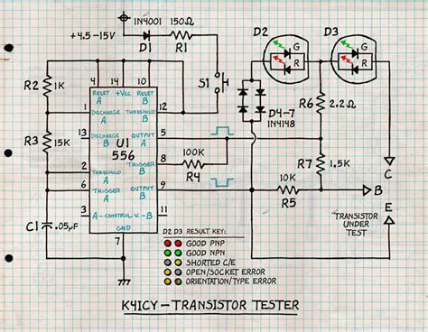One IC Transistor Tester By K4ICY