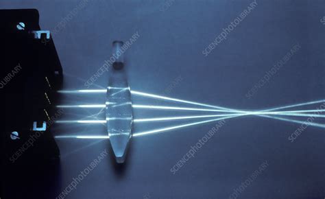 Light Beams Refracting Stock Image C0279775 Science Photo Library
