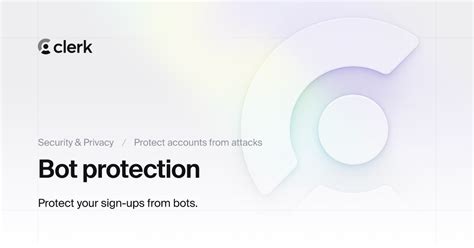 security and privacy bot protection