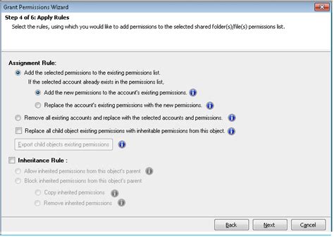 Manage Ntfs Permissions Grant Revoke Modify Permissions On Shares