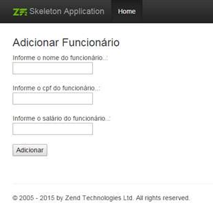 Criando Um CRUD Zend Framework 2 E Doctrine 2 DevMedia