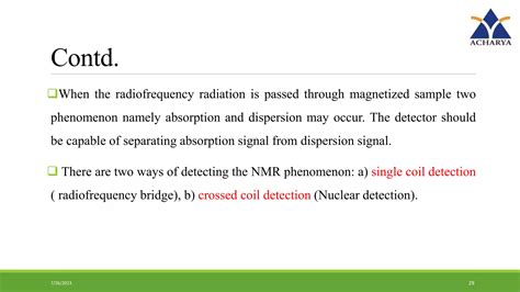 Instrumentation Of Nmr Spectrometerpptx