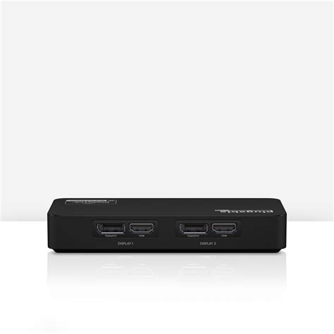 PG 6950U USB 3 0 And USB C 4K DisplayPort And HDMI Dual Monitor Adapter ClearSpace Design