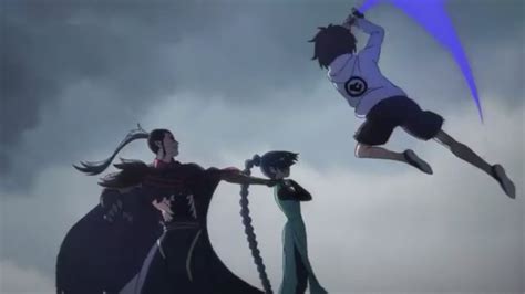 Seven Protecting Thirteen From Shadow Killer Scissor Seven Youtube