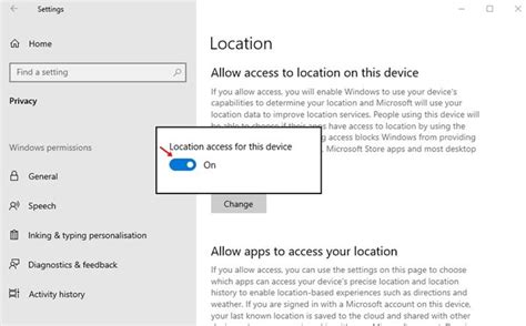 How To Turn Off Location Access In Windows