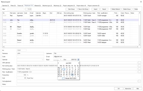 resource planning software rillsoft