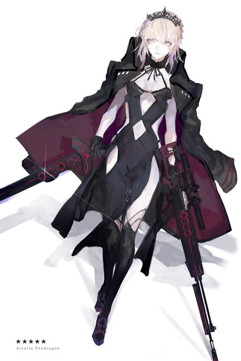 Rider Artoria Pendragon Alter Saber Alter Image By Daken Xdakn