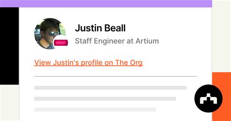 Justin Beall Staff Engineer At Artium The Org