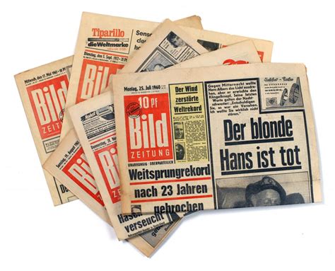 Bild Zeitung 1973 Original | Historische-Magazine.de