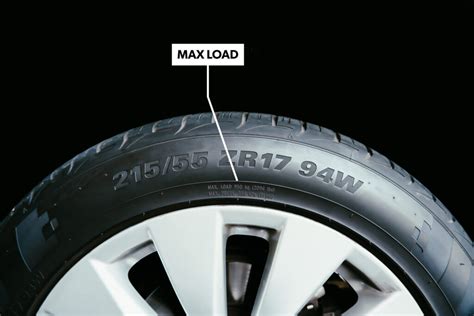How To Read A Tire Load Index Chart