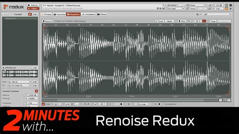 Renoise Redux Vstau Plugin In Action Youtube