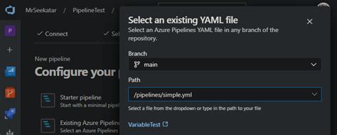 Creating A Yaml Azure Devops Pipeline Seekatar