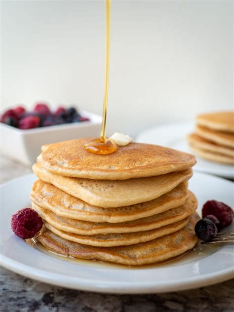 Oat Flour Pancakes The Nessy Kitchen