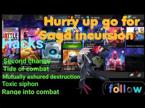Saga Incursion Best Hacks Mcoc YouTube