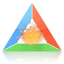 Fire Triangle 3d Animated Clipart For Powerpoint