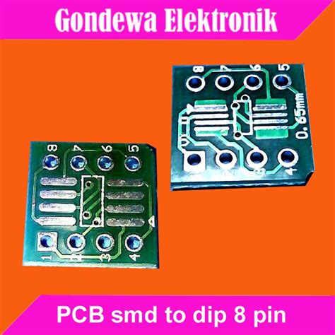 Jual PCB Adaptor SOP8 SSOP8 TSSOP8 Smd To Dip 8 Pin Shopee Indonesia