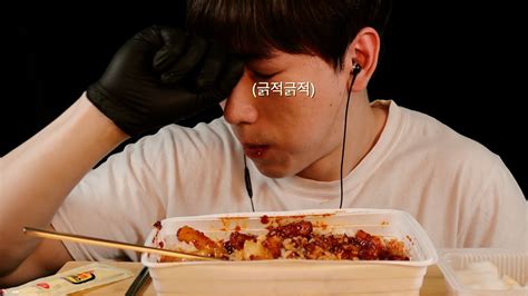 지코바순살양념치킨먹방 Asmr Youtube