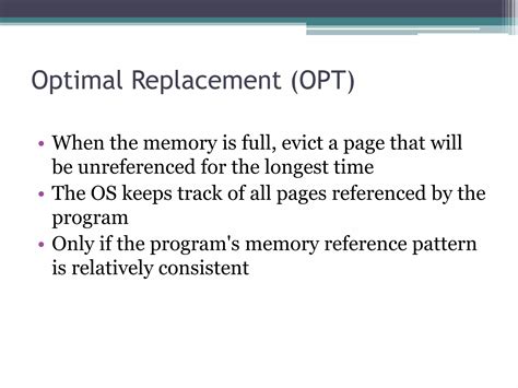 Page Replacement Algorithms Pptx Computing Technology And Computing