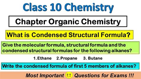 Condensed Structural Formula For Propane