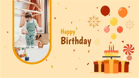 Free Birthday Powerpoint Slide Templates FREE Printables