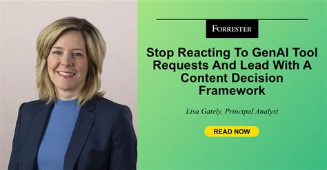 Stop Reacting To Genai Tool Requests And Lead With A Content Decision