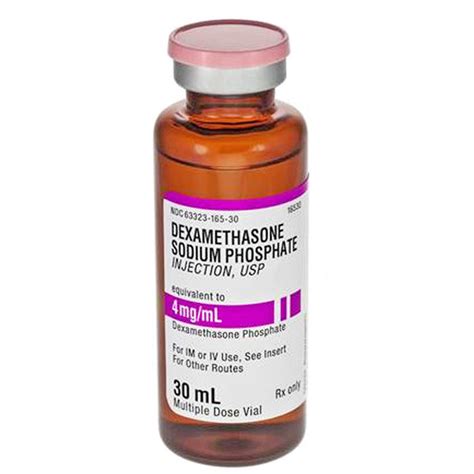 Dexamethasone Sodium Phosphate Injection 4mg Multi Dose Vials