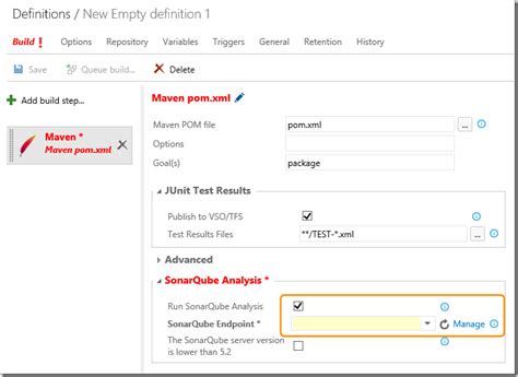 SonarQube Integration Visual Studio Marketplace