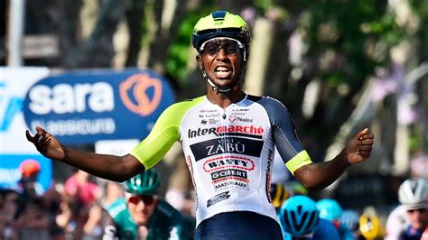 Biniam Girmay Eritrean Makes History As First Black Africa To Win Grand Tour Stage With Giro D