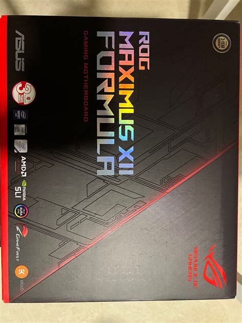 ASUS ROG Maximus XII Formula Z WiFi LGA Intel Th Gen ATX Gaming Motherboard