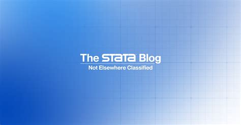 Stata 18 Released The Stata Blog